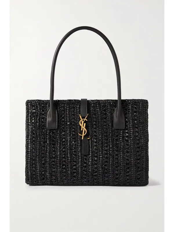 Saint Laurent Raffia Tote