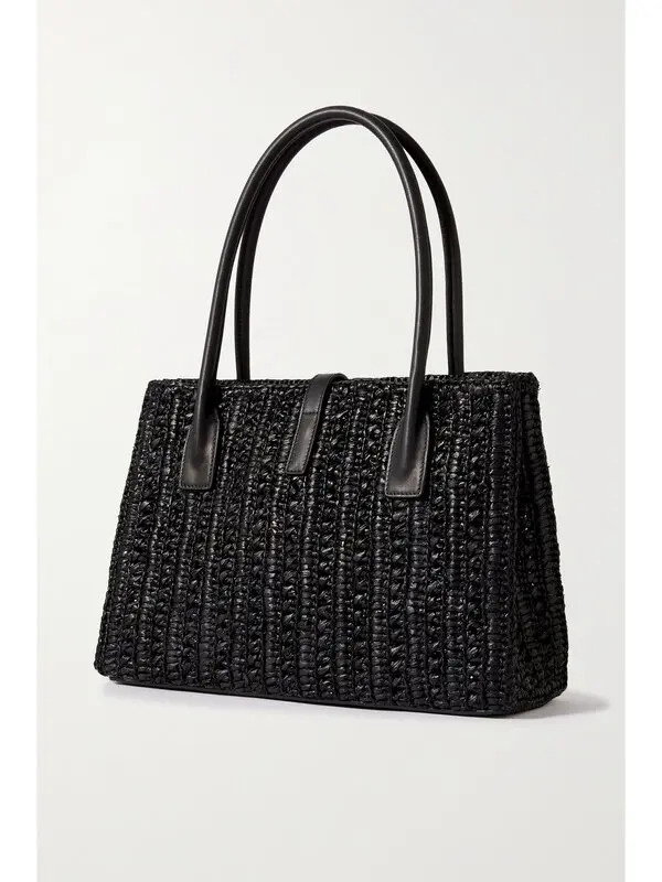 Saint Laurent Raffia Tote