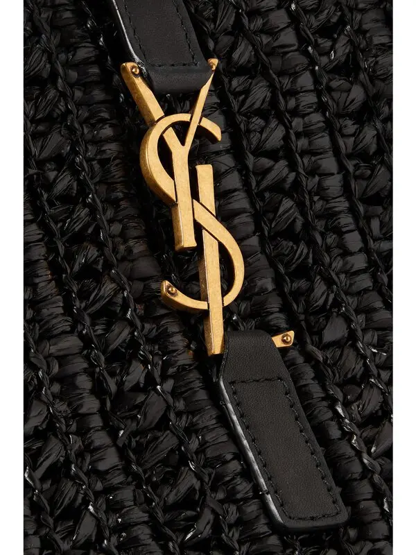 Saint Laurent Raffia Tote