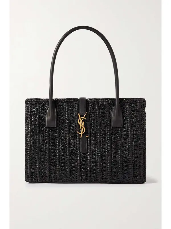 Saint Laurent Raffia Tote
