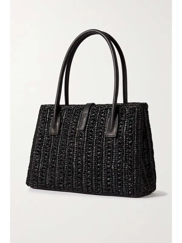 Saint Laurent Raffia Tote