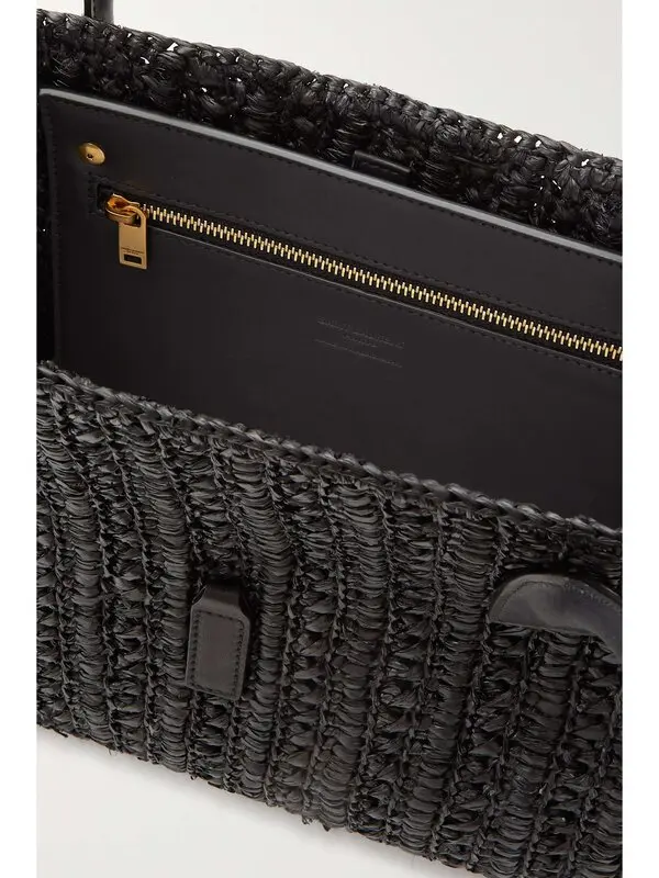 Saint Laurent Raffia Tote