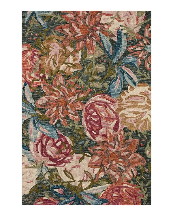 LOLOI Belladonna Blm-03 Area Rug, 7'9 X 9'9 - Teal/multi