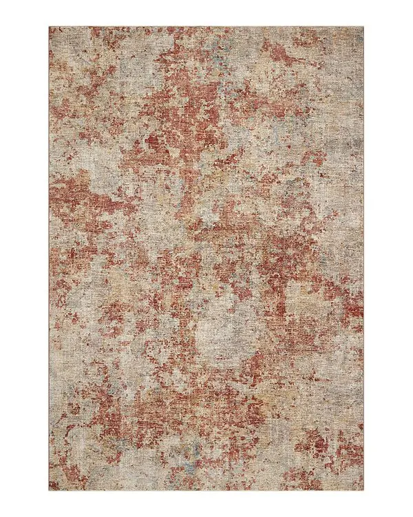 LOLOI Gaia Gaa-03 Area Rug, 2' X 3 - Taupe / Brick