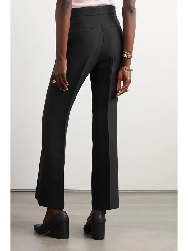 Gabriela Hearst Gabriel Wool And Silk-blend Pants