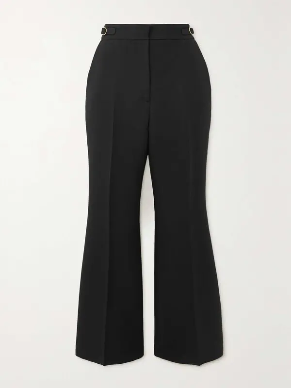 Gabriela Hearst Gabriel Wool And Silk-blend Pants