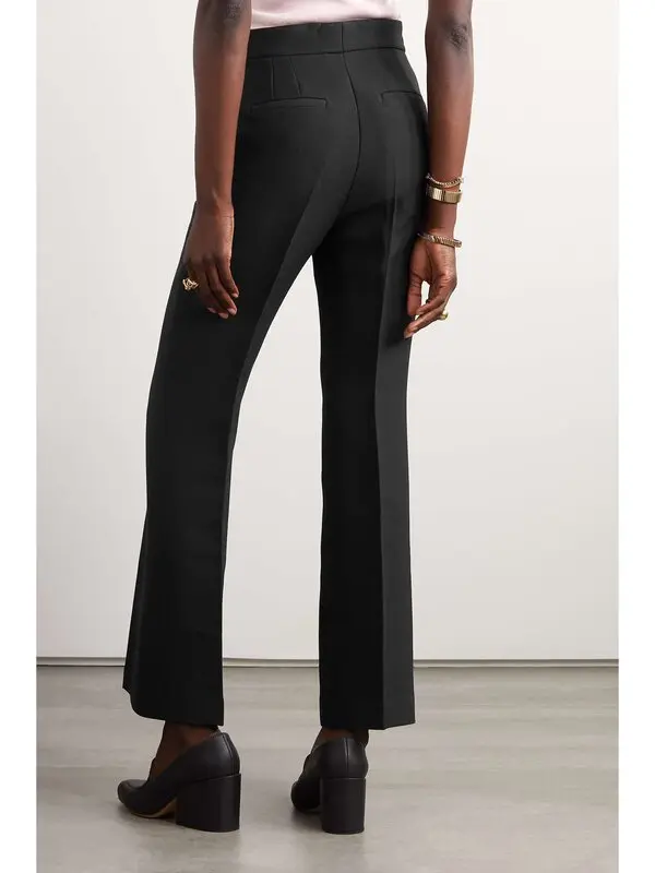 Gabriela Hearst Gabriel Wool And Silk-blend Pants