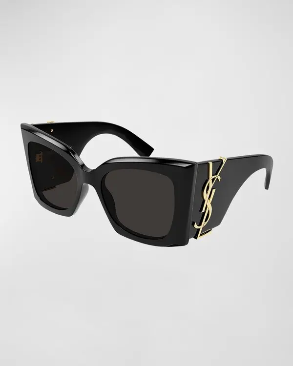 Saint Laurent Blaze Cat-eye Sunglasses - Black