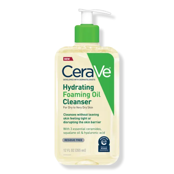 Cerave Hydrating Foaming Oil Cleanser - One-color