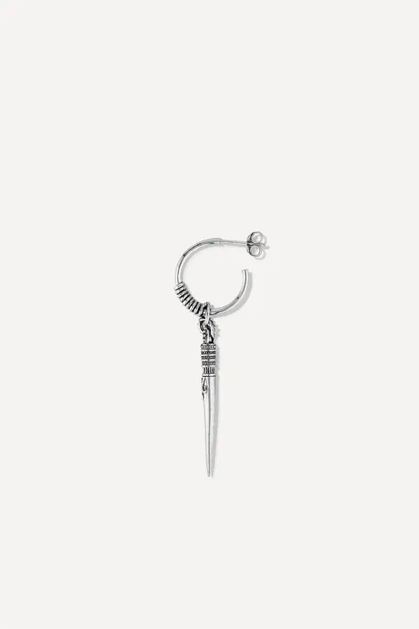 Ba&sh Olivia Hoop Earring - Gray
