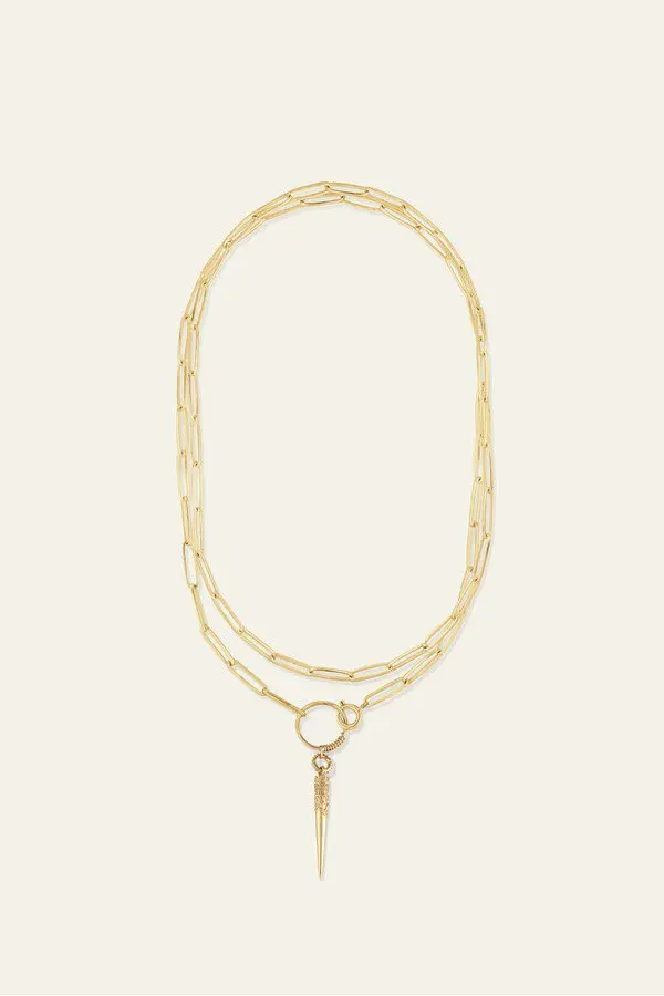 Ba&sh Naomie Chain Necklace - Gold