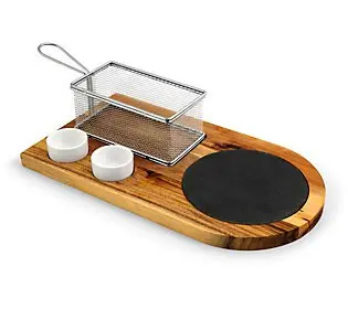 YUKON GLORY 4-piece Burger Serving Set