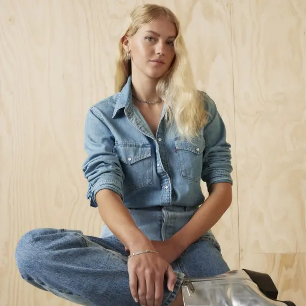 LEVI'S Iconic Western Denim Shirt - Old 517