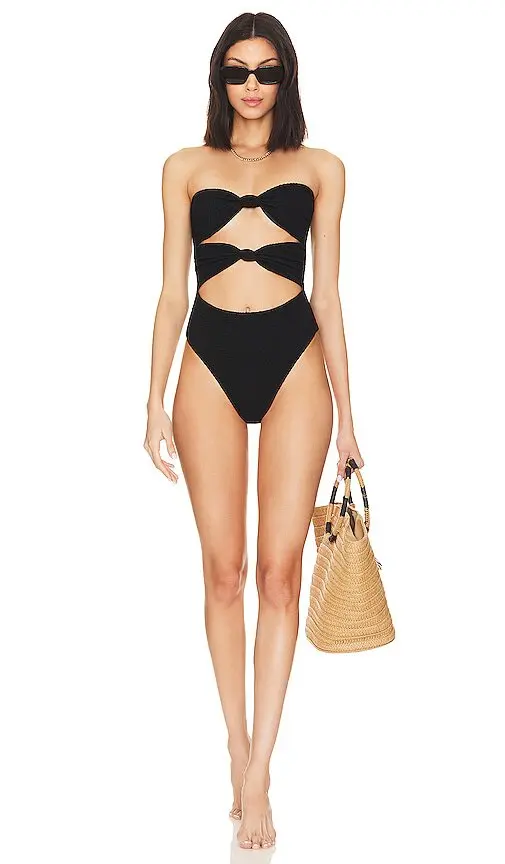 KYA Reversible Fallon One Piece - Onyx Scrunch & Onyx
