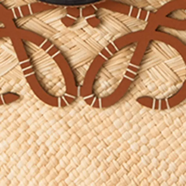 Loewe X Paula’s Ibiza Woven Anagram Basket Bag - Beige