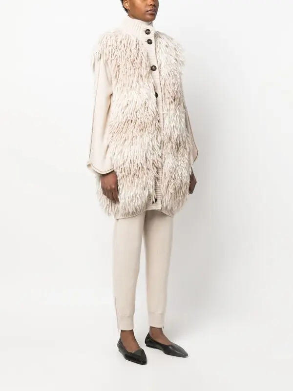 Brunello Cucinelli Fringed Knit Vest