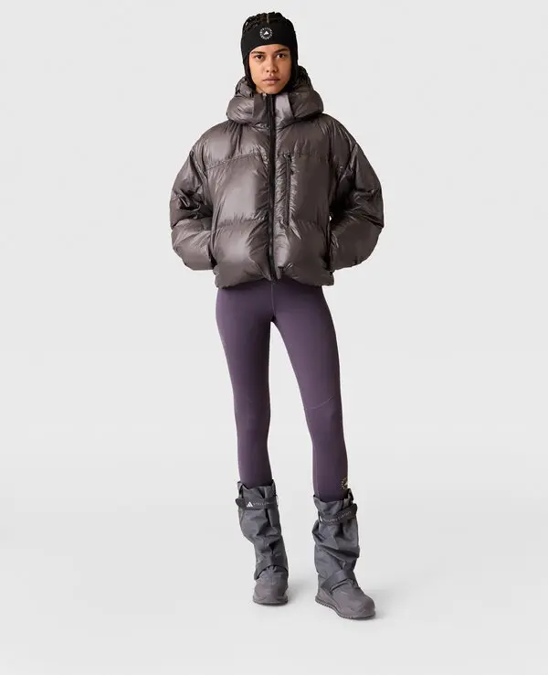 Stella McCartney Truenature Short Padded Coat - Gray