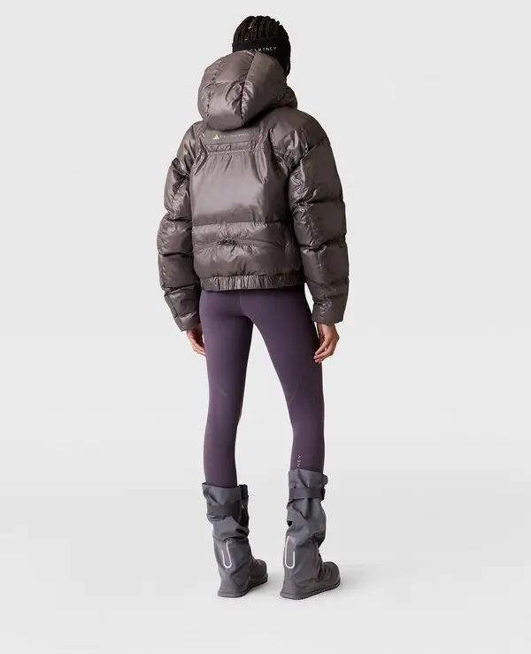 Stella McCartney Truenature Short Padded Coat - Gray