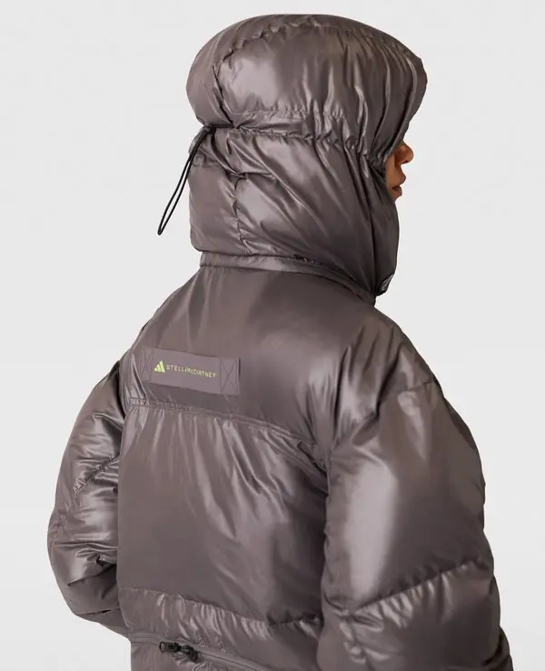 Stella McCartney Truenature Short Padded Coat - Gray