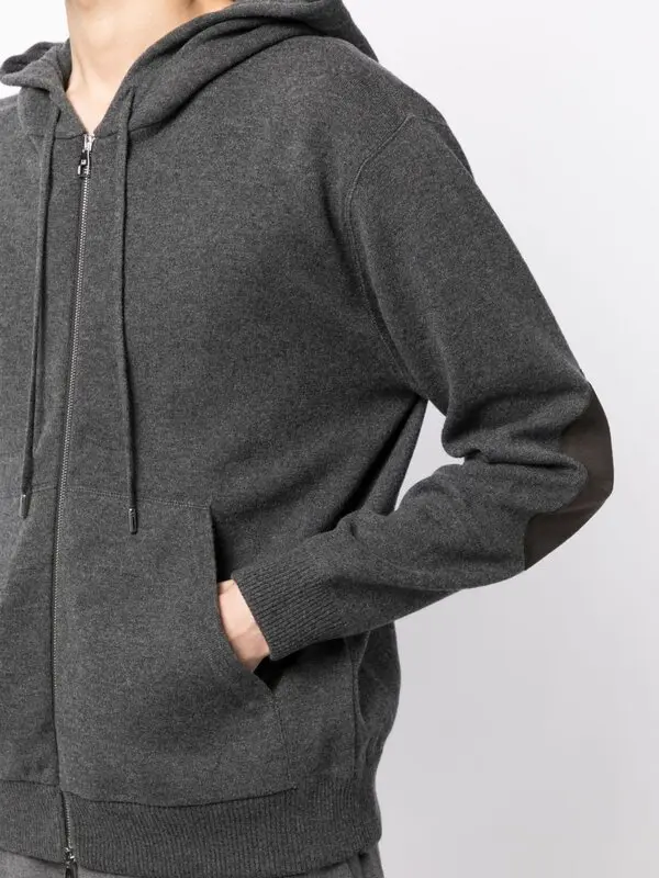 Dunhill Long-sleeve Zip-up Hoodie