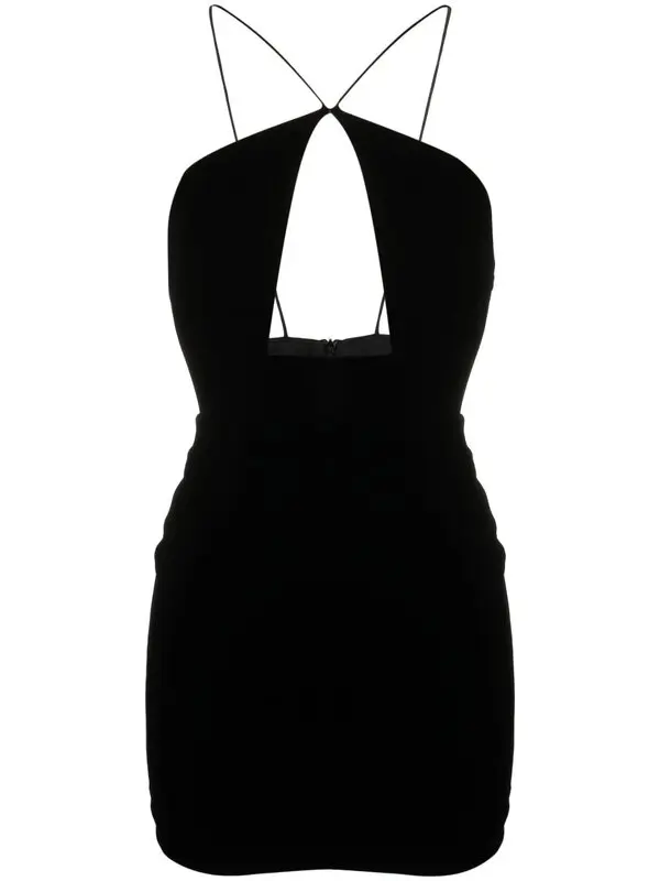 princess polly baby blue dress Alex Perry Velvet minidress Alex Perry