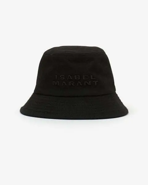 Isabel Marant Haley Bucket Hat - Black/black