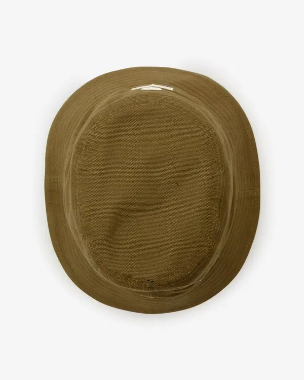 Isabel Marant Haley Bucket Hat - Khaki/ecru