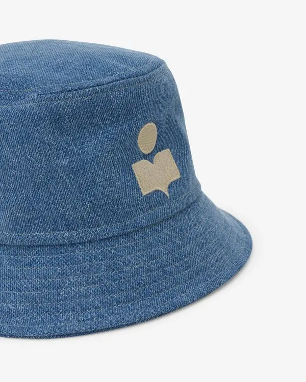 Isabel Marant Haley Bucket Hat - Light Blue