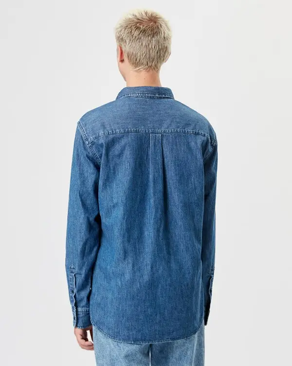 Isabel Marant éToile Lako Denim Shirt - Blue | Editorialist