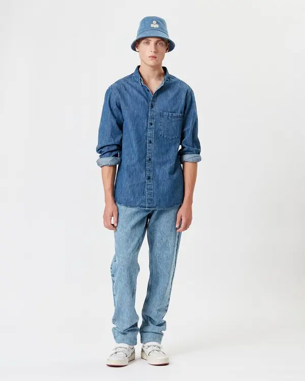 Isabel Marant éToile Lako Denim Shirt - Blue | Editorialist