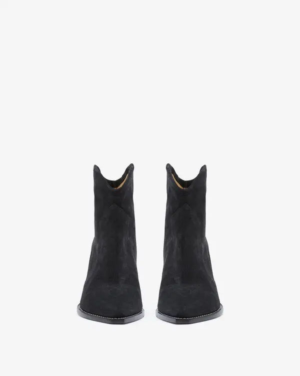 Isabel Marant Darizo Leather Boots - Black
