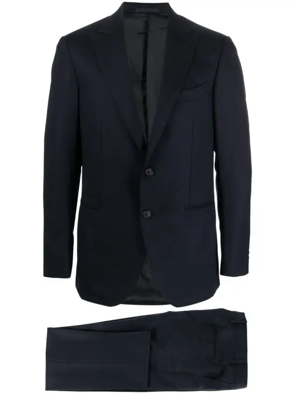Caruso Single-breasted Wool Suit