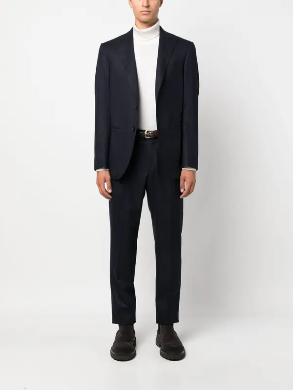 Caruso Single-breasted Wool Suit