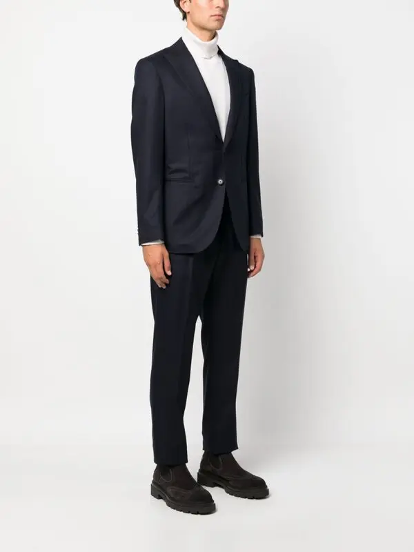 Caruso Single-breasted Wool Suit
