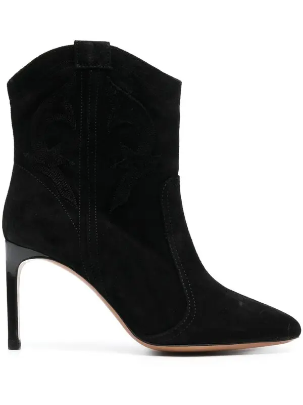 Ba&sh 80mm Suede Ankle Boots