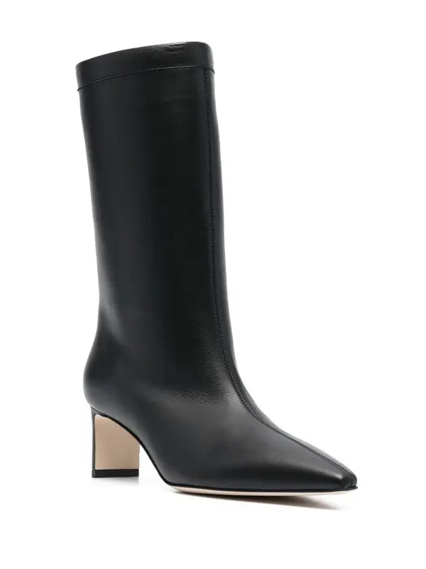 Fabiana Filippi 55mm Pointed-toe Leather Boots