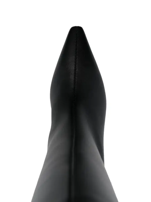 Fabiana Filippi 55mm Pointed-toe Leather Boots