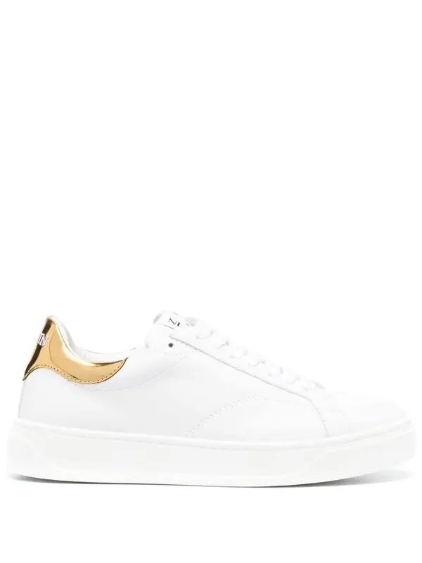 LANVIN Leather Sneakers - White