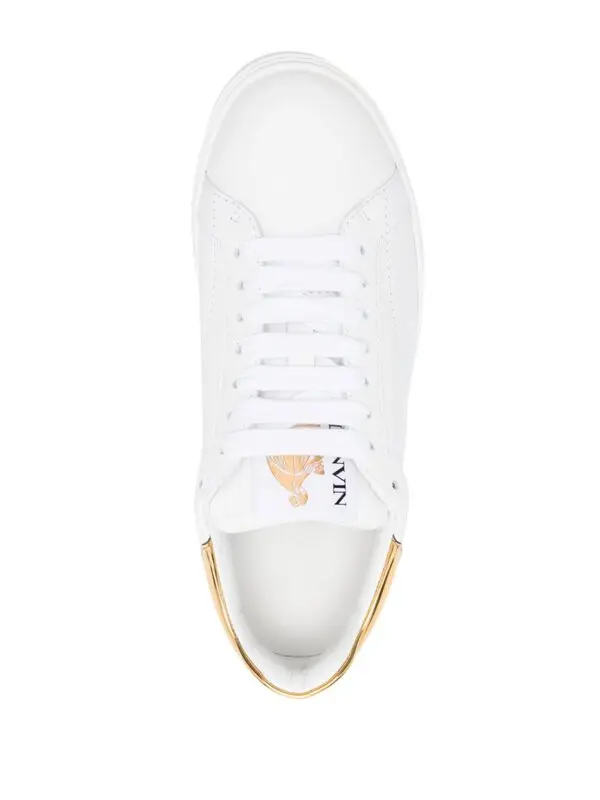 LANVIN Leather Sneakers - White