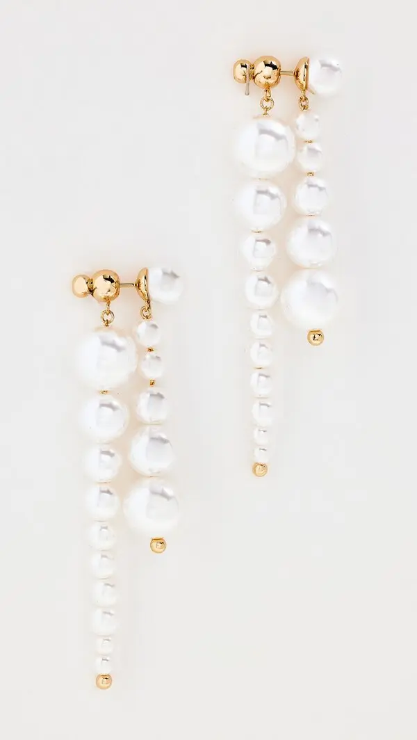 Cult Gaia Loreli Imitation Earrings - Pearl