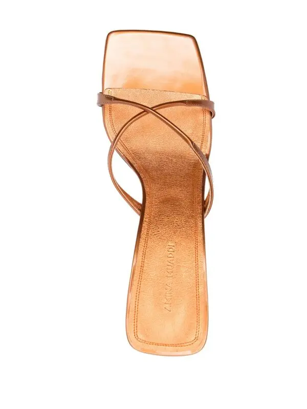 Amina Muaddi 95mm Adriana Sandals