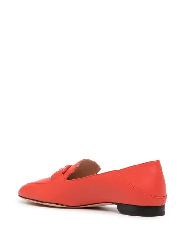 Bally Logo-plaque Leather Loafers