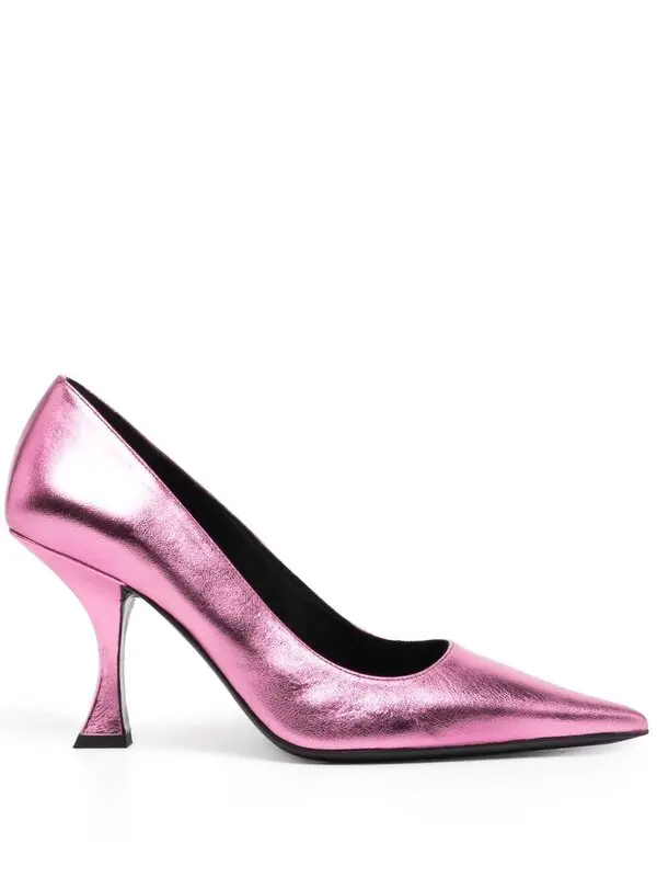 By Far Viva 90mm Pumps - Pink