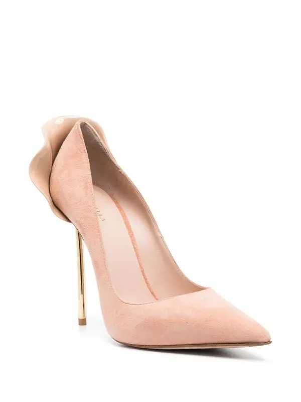 LE SILLA Petalo Suede Pumps - Neutrals