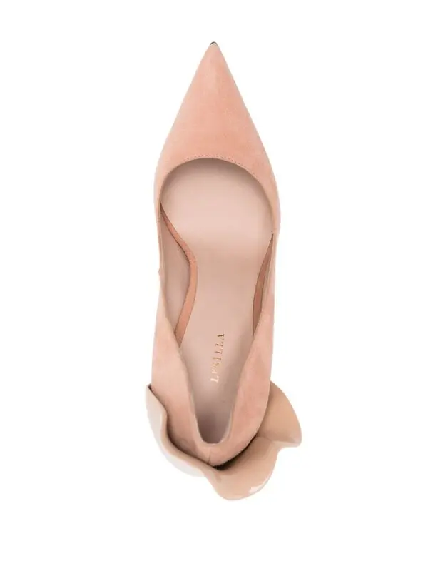 LE SILLA Petalo Suede Pumps - Neutrals