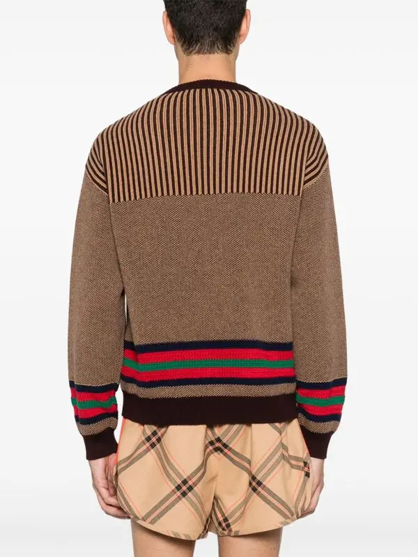 Gucci Interlocking G-Logo Sweater - Brown | Editorialist