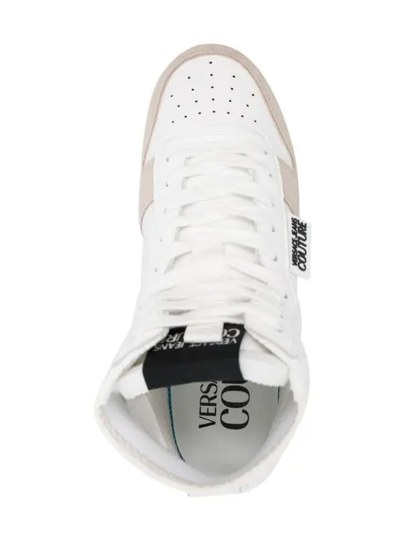 Versace Baroque-panel High-top Sneakers