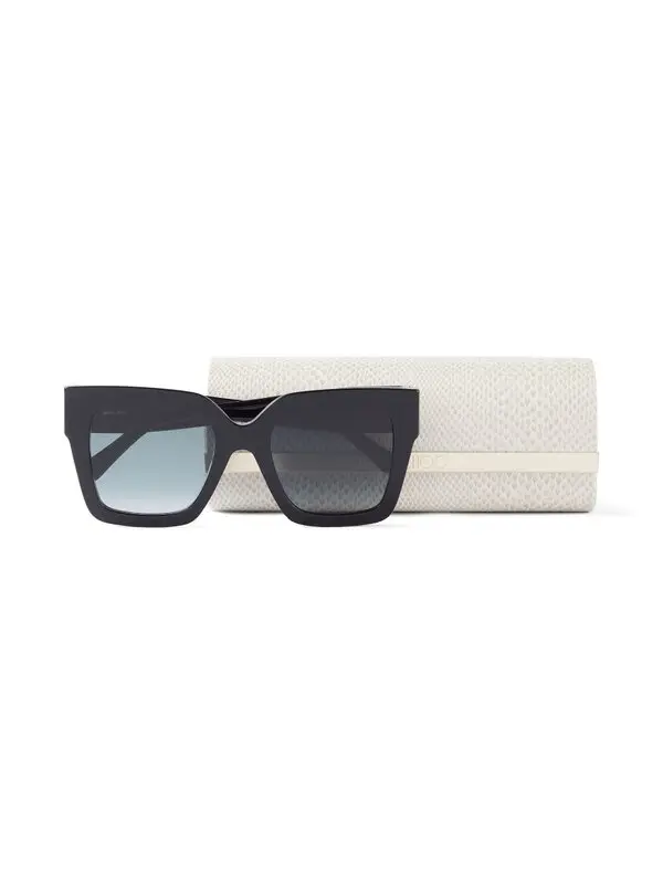 JIMMY CHOO Edna Square-frame Sunglasses
