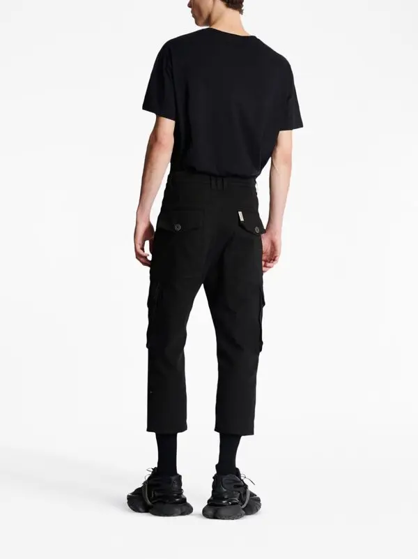 Balmain Cropped Cargo Trousers