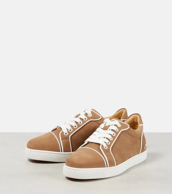 CHRISTIAN LOUBOUTIN Fun Viera Leather Sneakers